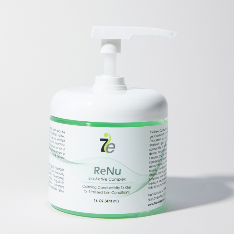 Radiant Skin with ReNu Conductive Gel 16oz | 7E Wellness