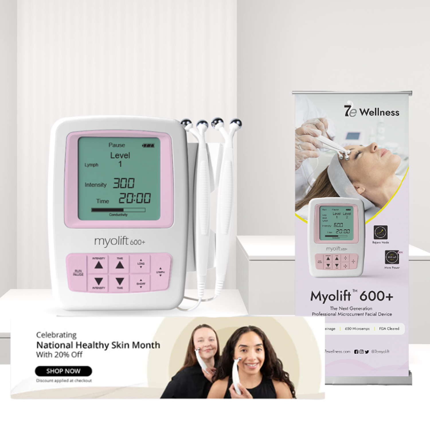 MyoLift™ 600 ATP Kit: Advanced Microcurrent Device – 7E Wellness