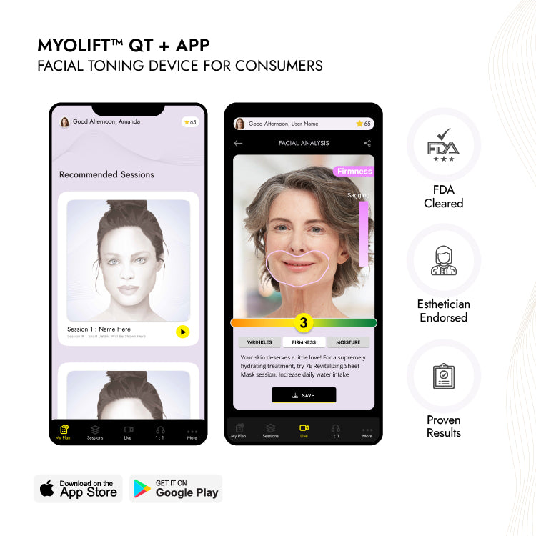 MyoLift QT Plus is a Best Facial Toning Device – 7E Wellness
